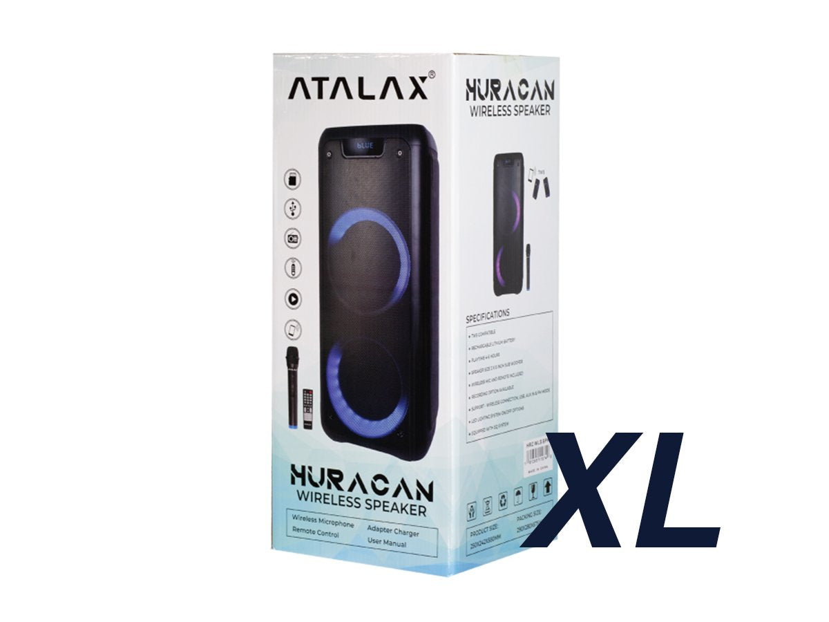 ATALAX HURACAN XL Super Bass Wireless Party Speaker | ENVIO SOLO PARA ...